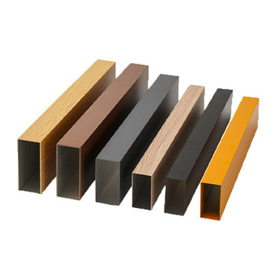 Customizable Lightweight Aluminum Square Tube Easy Handling